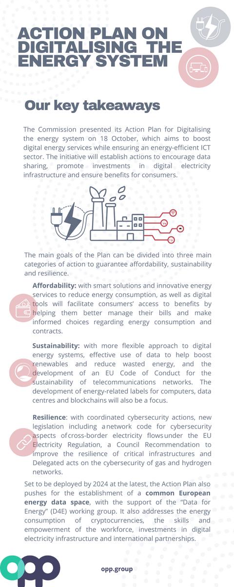 OPP Explainer: Action Plan on Digitalising the Energy System - O